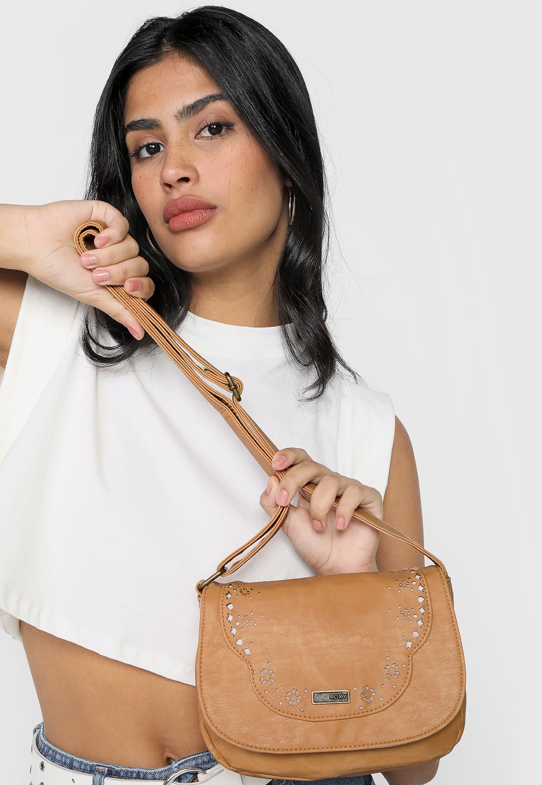 Bolsa Roxy Lotus Bege - Compre Agora | Dafiti Brasil