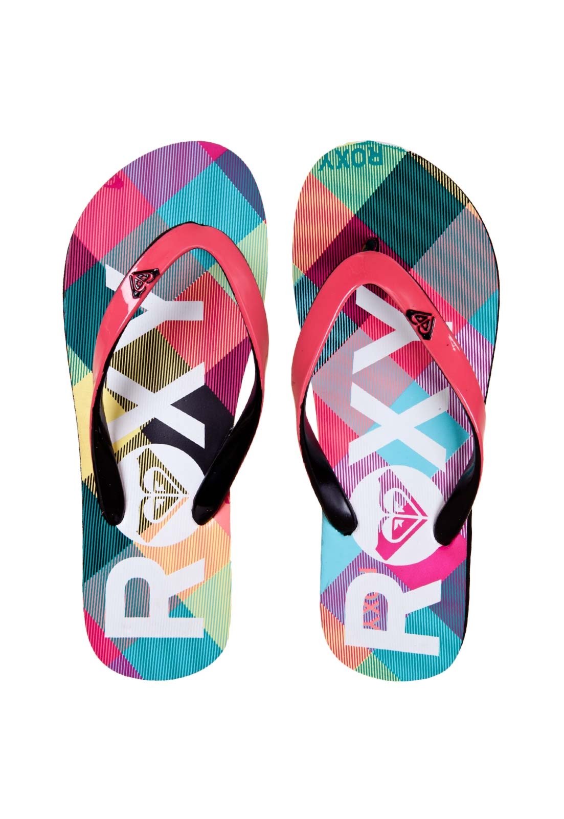 Chinelo Roxy Barcelona Multicolorido - Compre Agora | Dafiti Brasil
