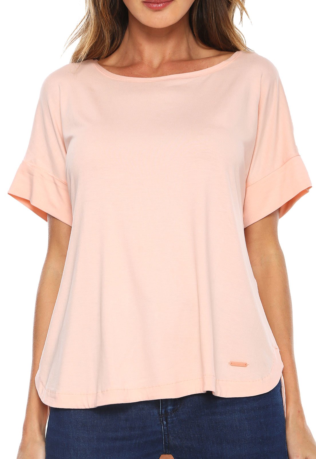 Blusa Scene Lisa Rosa - Compre Agora | Dafiti Brasil