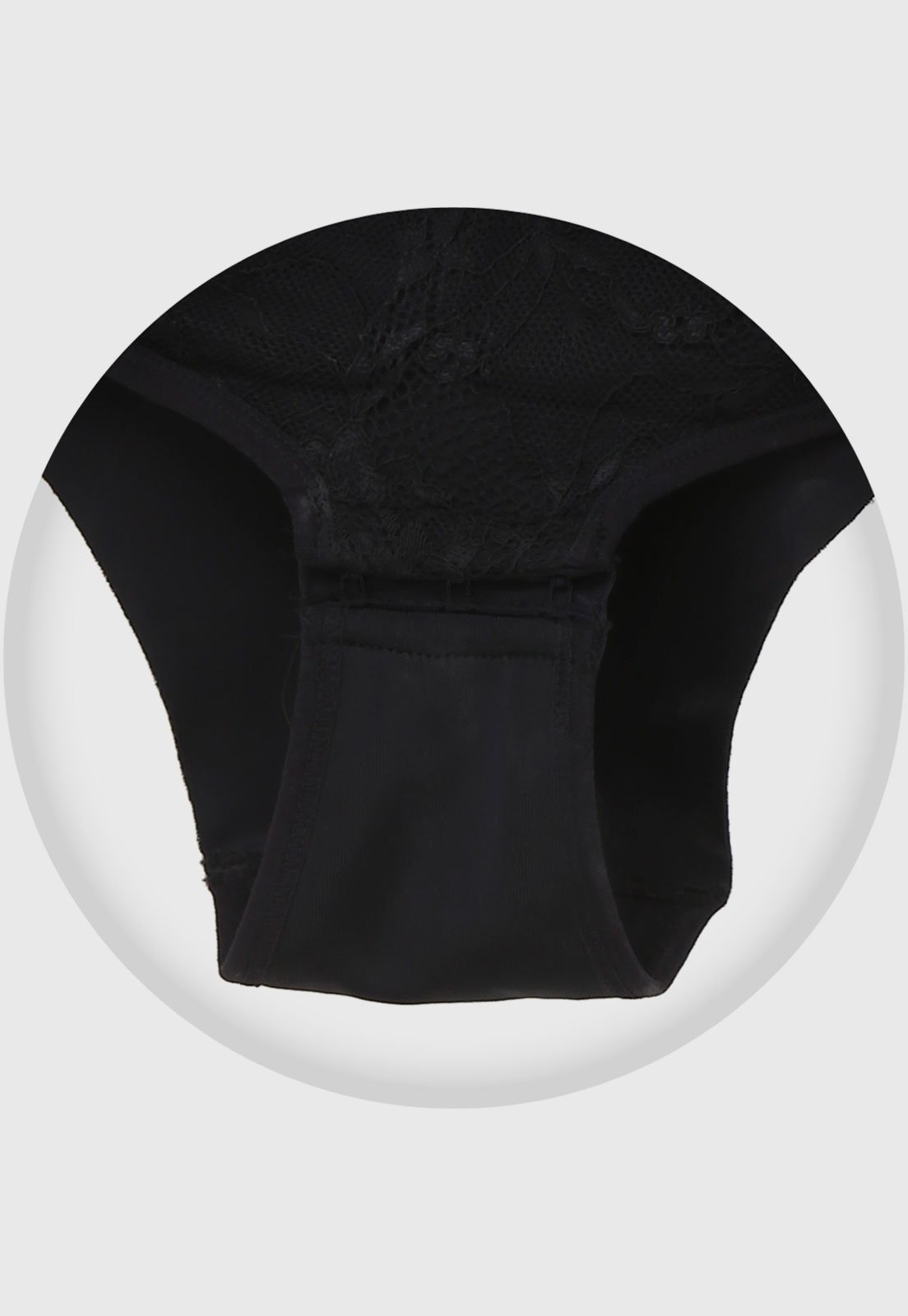 Body Triumph Modelador Renda Preto - Compre Agora | Dafiti Brasil