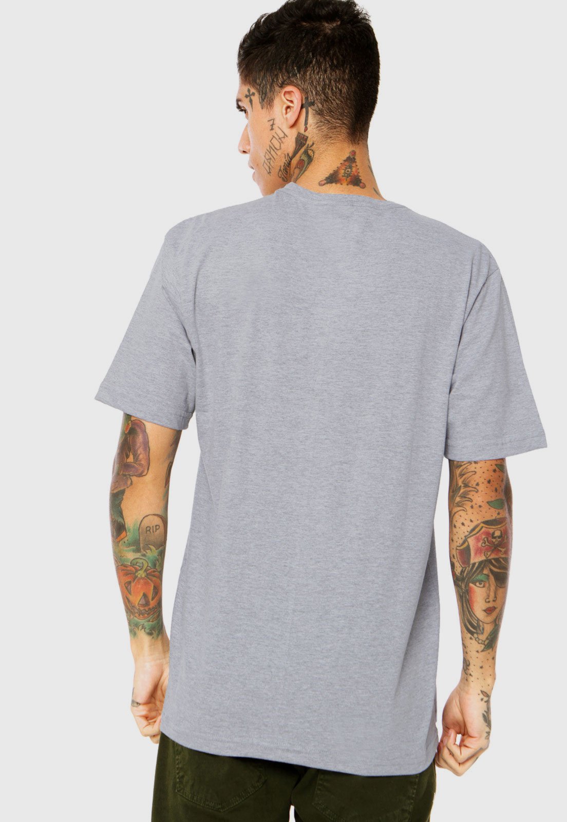 Camiseta Volcom Mini Circle Cinza - Compre Agora | Dafiti Brasil