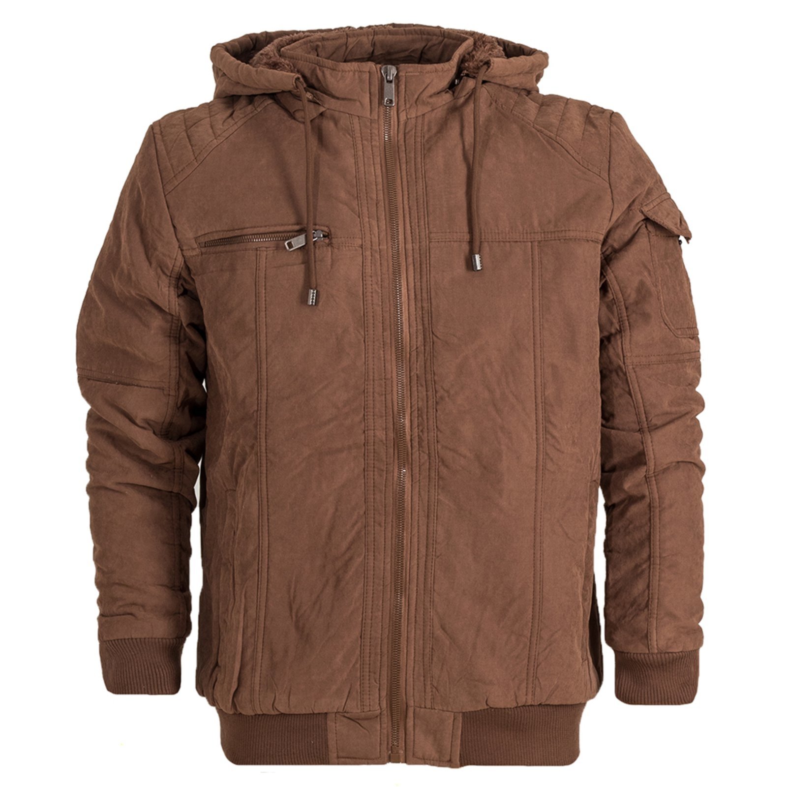 Jaqueta Masculina Sarja Capuz Removível Forro Interno Pelo - Compre ... Jaqueta Masculina Sarja Capuz Removível Forro Interno Pelo - Compre ...