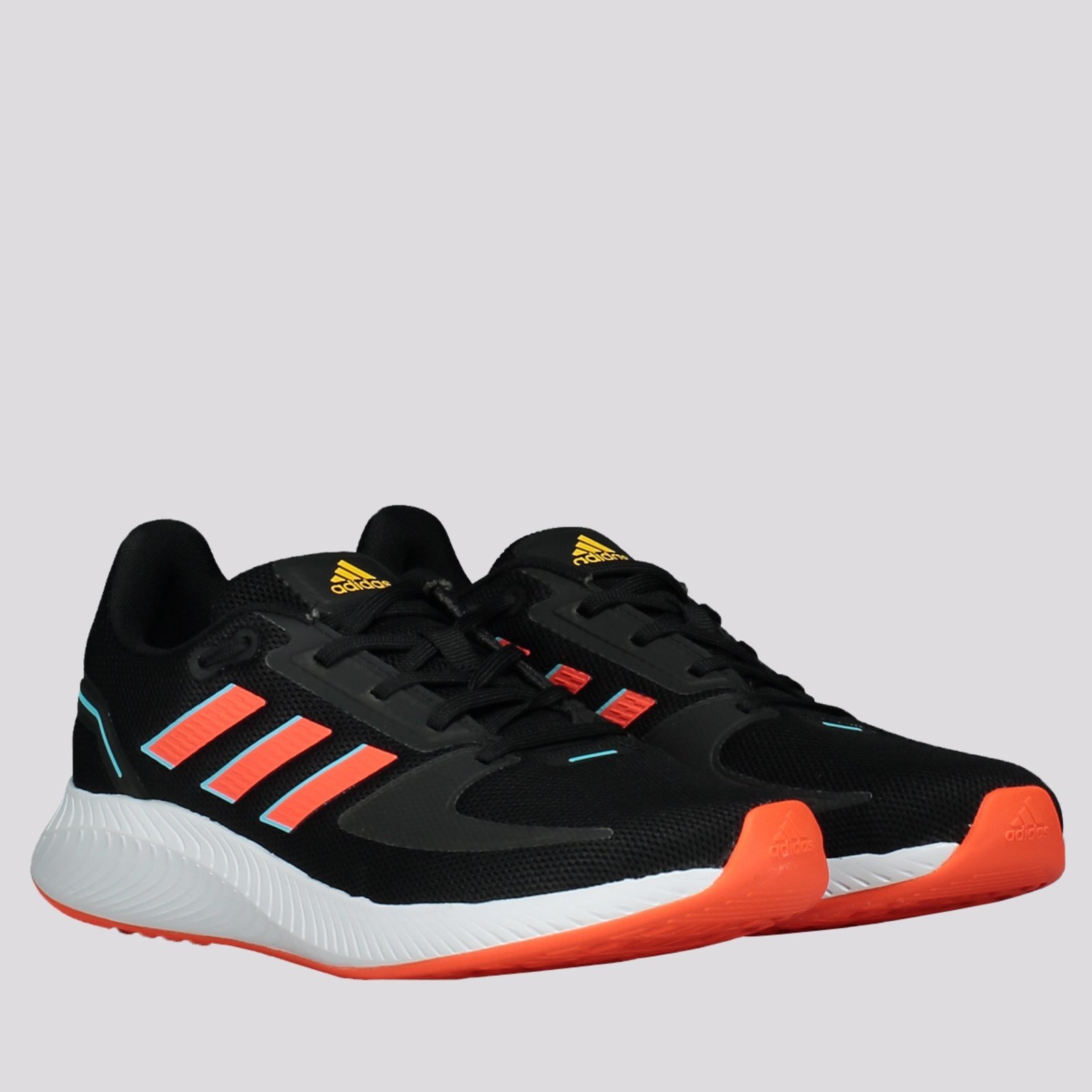 Tênis Adidas RunFalcon 2.0 Preto e Laranja - Compre Agora | Kanui Brasil Tênis Adidas RunFalcon 2.0 Preto e Laranja - Compre Agora | Kanui Brasil